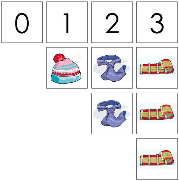 Numbers & Winter Counters - Montessori Print Shop