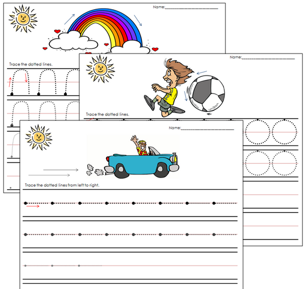 Pre-Printing Practice - Montessori Print Shop