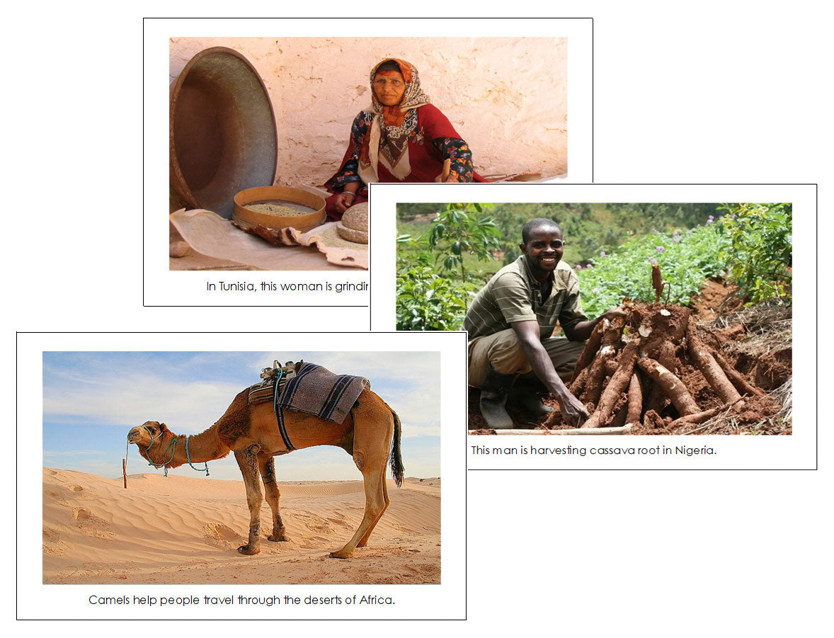 Africa Continent Bundle - Montessori Print Shop