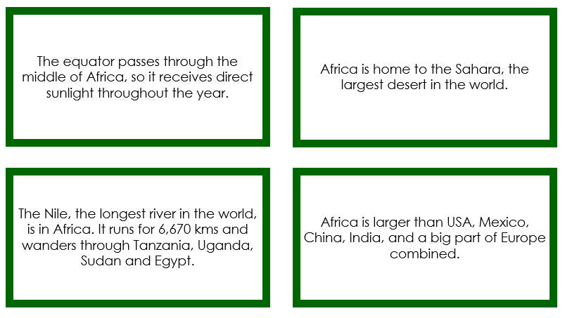Africa Deluxe Continent Bundle - Montessori Continent Studies ...