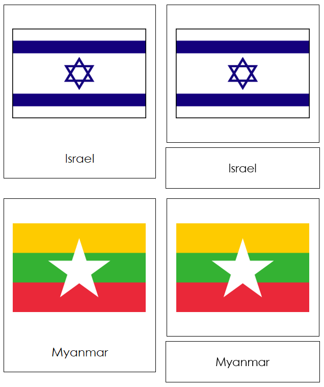 Asia Deluxe Continent Bundle - Montessori Print Shop