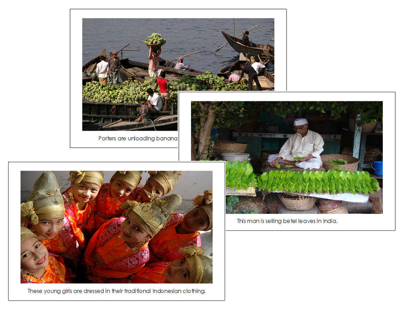 Asia Deluxe Continent Bundle - Montessori Print Shop