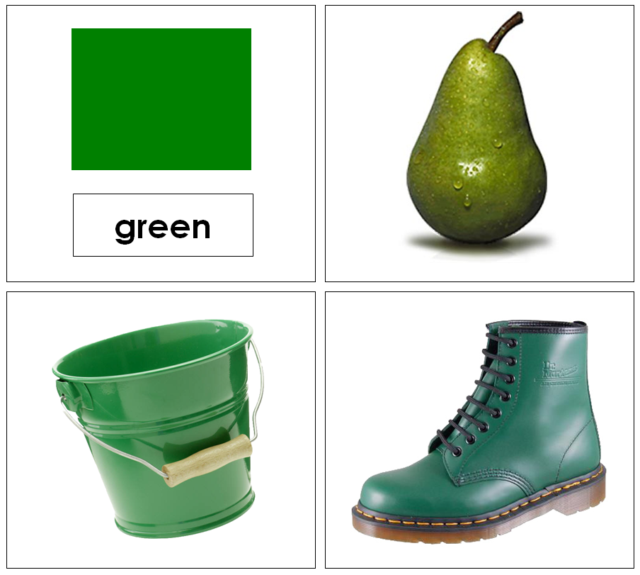 Toddler Color Books - Montessori Print Shop