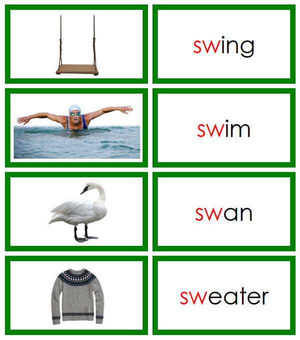 Montessori Green Language Series - Montessori Print Shop