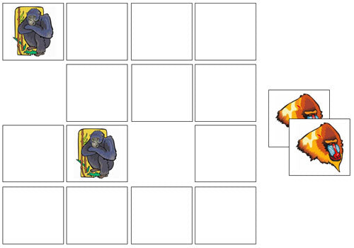 Monkey Match-Up & Memory Game - Montessori Print Shop - Montessori ...