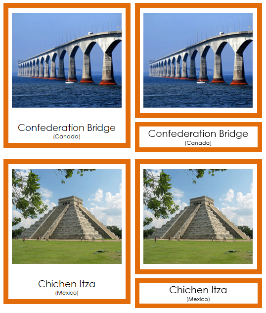 North America Continent Bundle - Montessori Print Shop