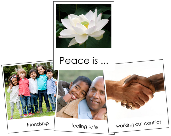 Peace Is... - Montessori Print Shop
