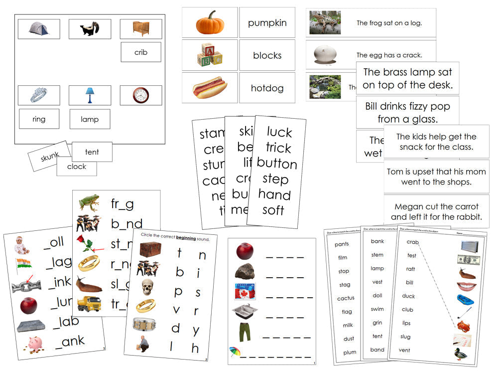 Montessori Language Bundles - Montessori Print Shop