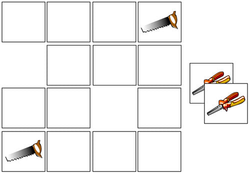 Tool Match-Up & Memory Game - Montessori Print Shop
