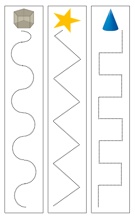 Geometric Shapes & Solids Cutting Work - Montessori Print Shop