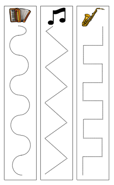 Music Cutting Work - Montessori Print Shop