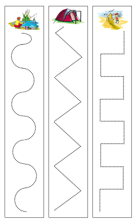 Summer Cutting Work - Montessori Print Shop