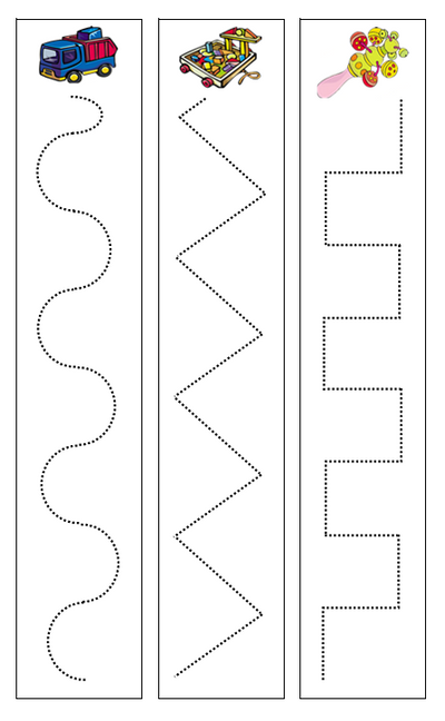 Toys Cutting Work - Montessori Print Shop